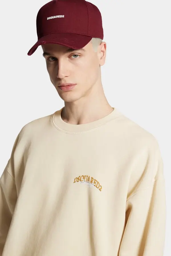 Dsquared2 Relaxed Fit Heritage Crewneck