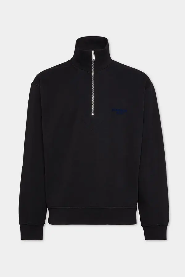Dsquared2 Just Right Fit Zipped Sweatshirt - Black