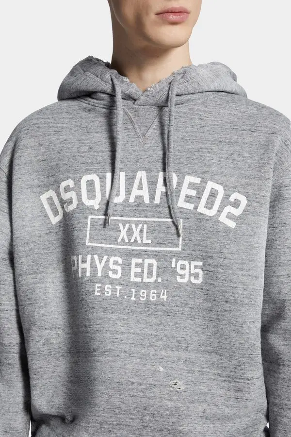 Dsquared2 Distressed Phys Ed Hoodie