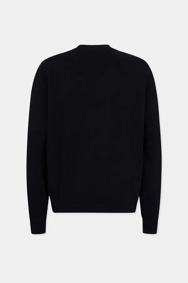 Dsquared2 Milano Cool Fit Crewneck Sweatshirt - Black