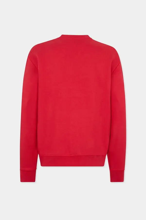 Dsquared2 Milano Cool Fit Crewneck Sweatshirt - Red