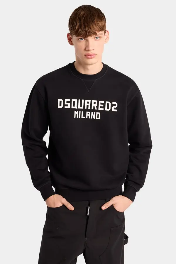 Dsquared2 Milano Cool Fit Crewneck Sweatshirt