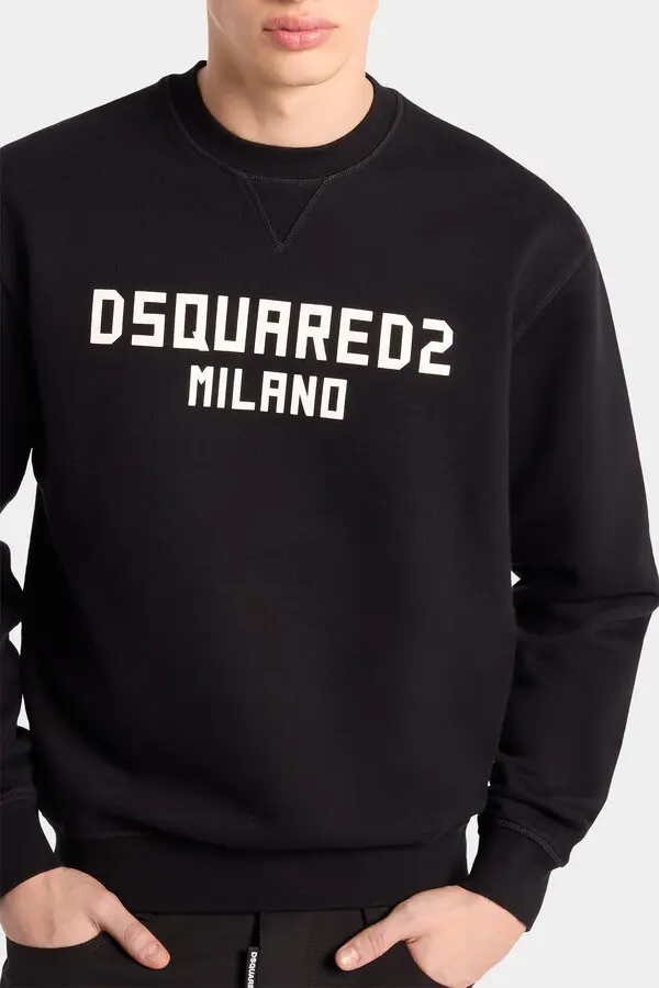 Dsquared2 Milano Cool Fit Crewneck Sweatshirt