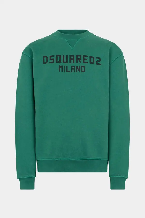 Dsquared2 Milano Cool Fit Crewneck Sweatshirt - Red