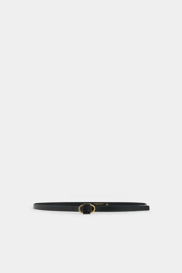 Dsquared2 Belt With Oval Buckle - Black