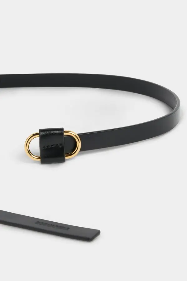 Dsquared2 Belt With Oval Buckle - Black