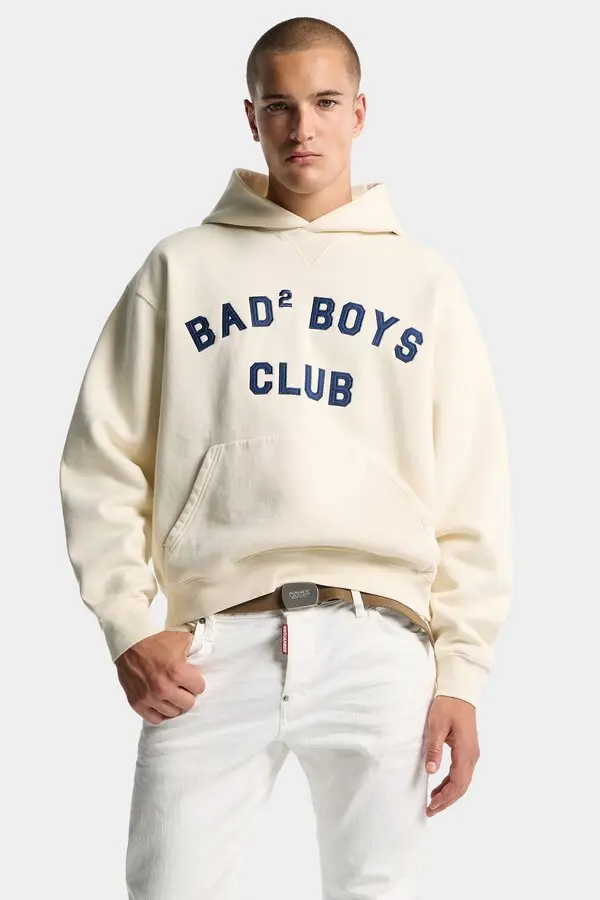 Dsquared2 Crewneck Hoodie With Graphic Detail