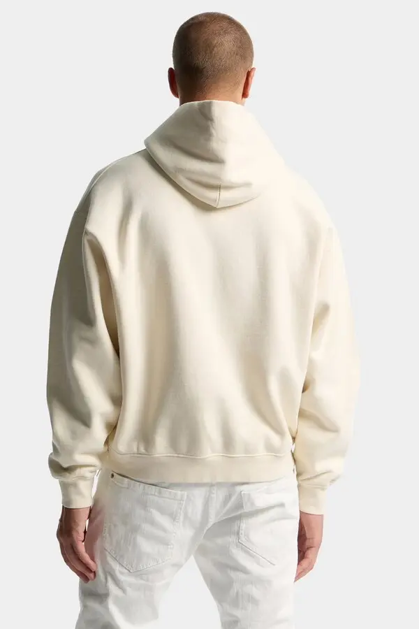 Dsquared2 Crewneck Hoodie With Graphic Detail