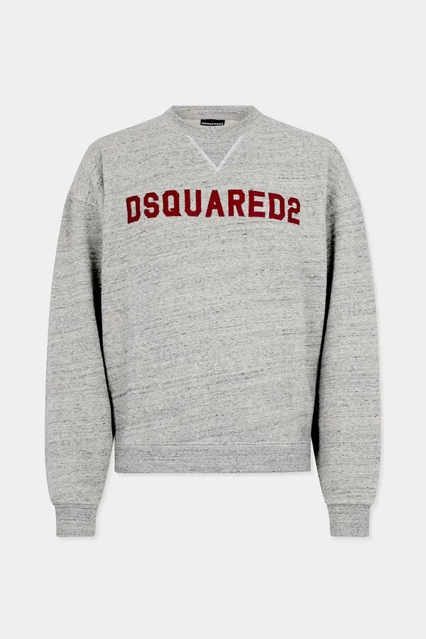 Dsquared2 College Logo Crewneck Sweatshirt - Grey