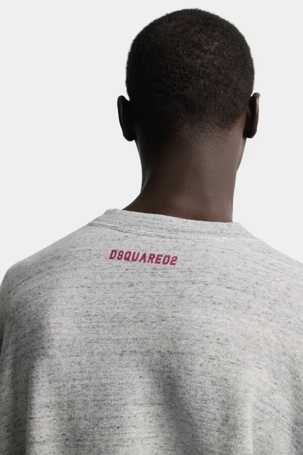 Dsquared2 College Logo Crewneck Sweatshirt