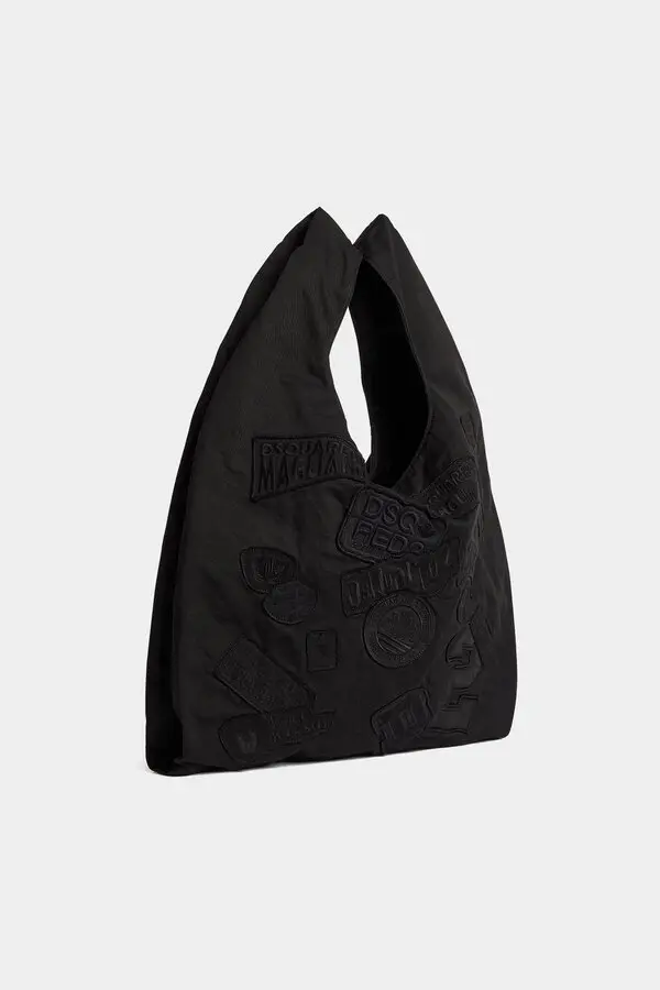 Dsquared2 X Magliano Collaboration Hobo Bag With Appliqué Details