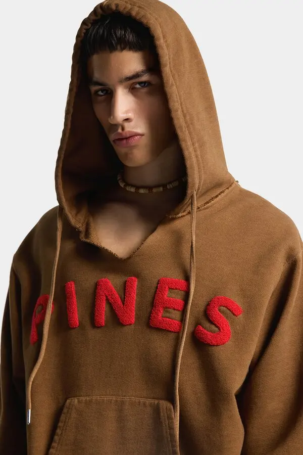 Dsquared2 Vintage Distressed Graphic Hoodie