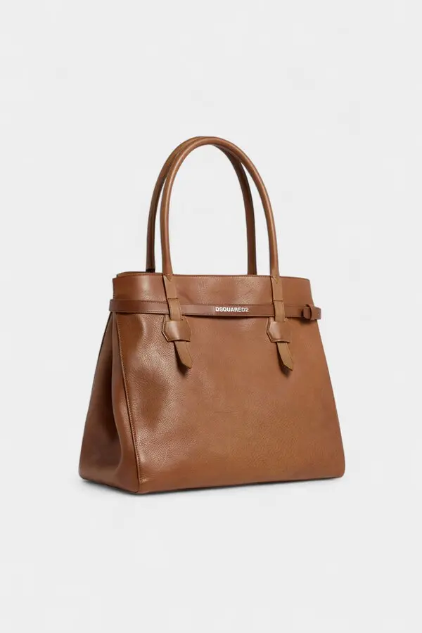 Dsquared2 Twin Shopping Bag - Brown