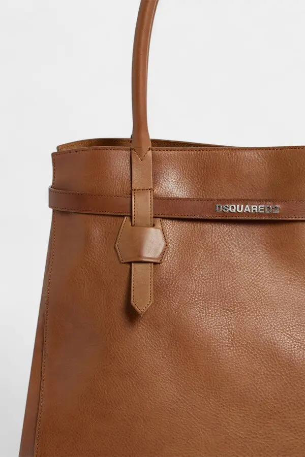 Dsquared2 Twin Shopping Bag - Brown
