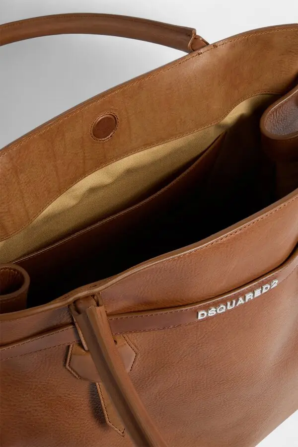 Dsquared2 Twin Shopping Bag - Brown