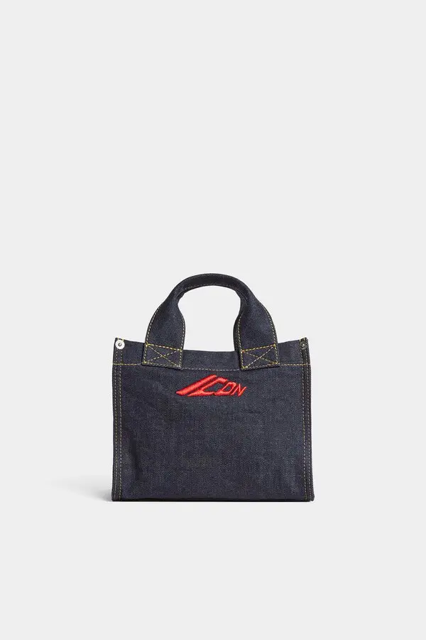 Dsquared2 Icon New Generation Mini Shopping Bag - Blue