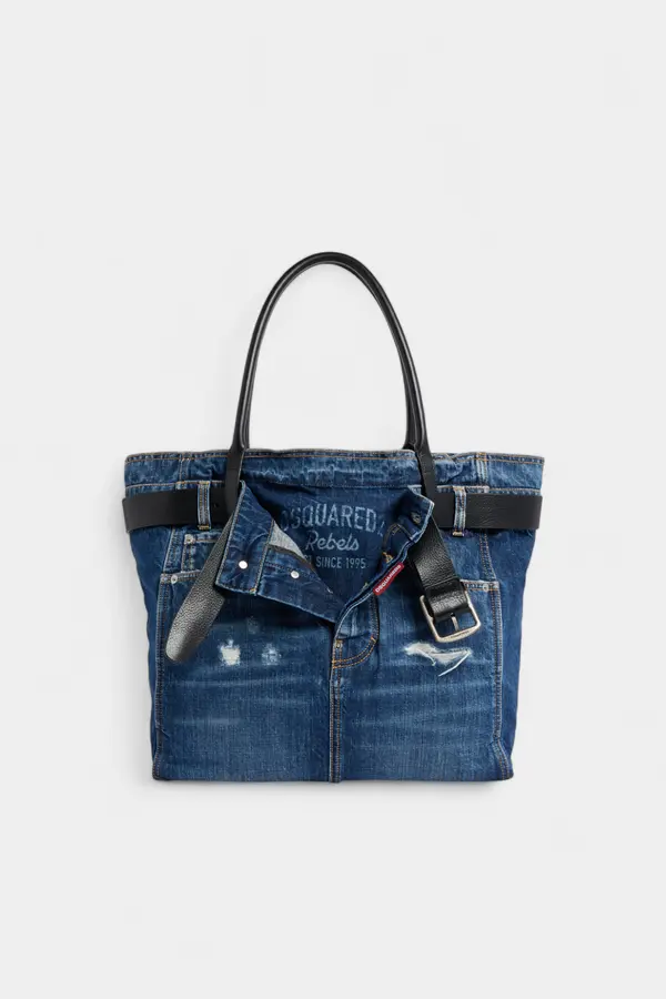 Dsquared2 Twin Shopping Bag - Blue