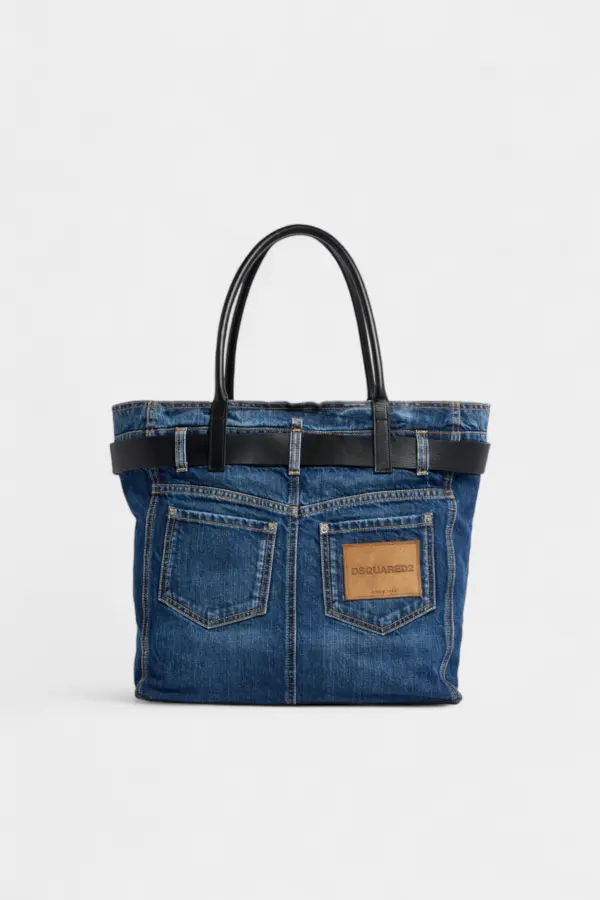 Dsquared2 Twin Shopping Bag - Blue