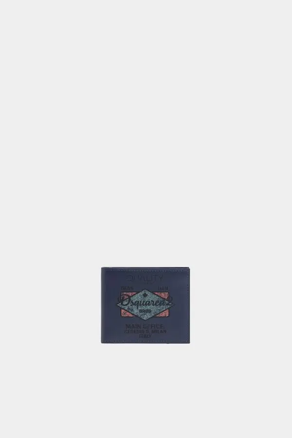Dsquared2 Re-worked2 Wallet - Blue