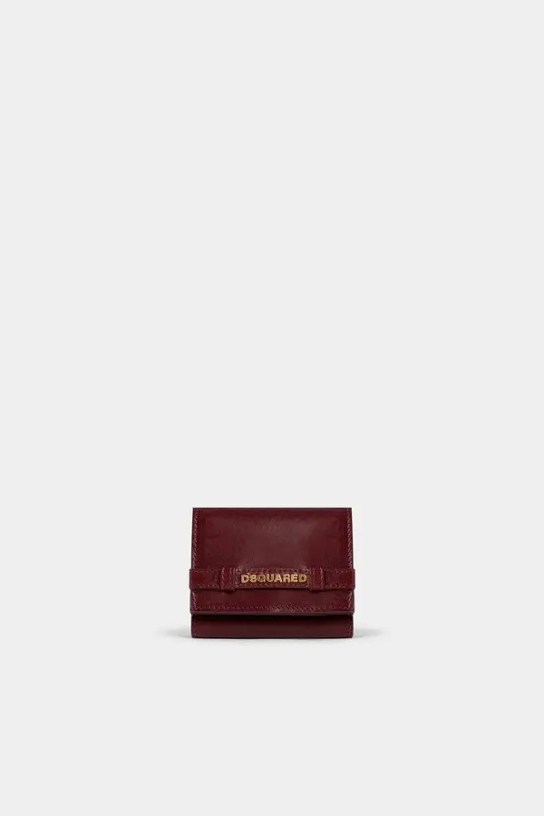 Dsquared2 Twin Trifold Wallet - Red