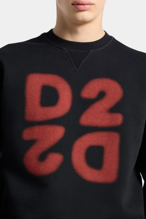 Dsquared2 Upside Down Cool Fit Crewneck
