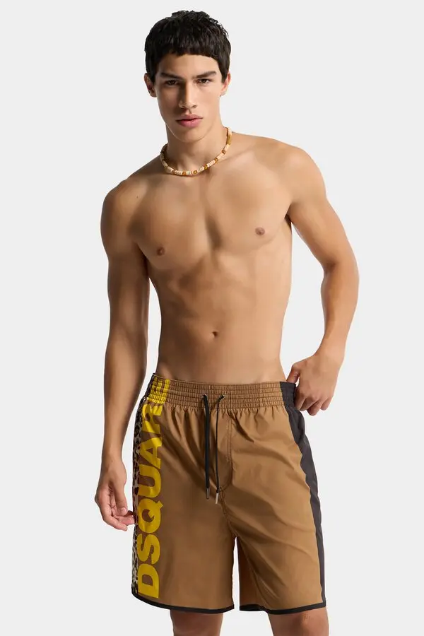 Dsquared2 Logo Midi Swim Boxer