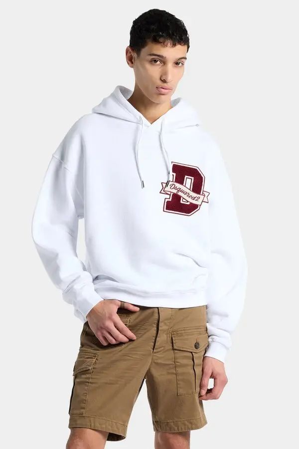 Dsquared2 College Relax Fit Hoodie