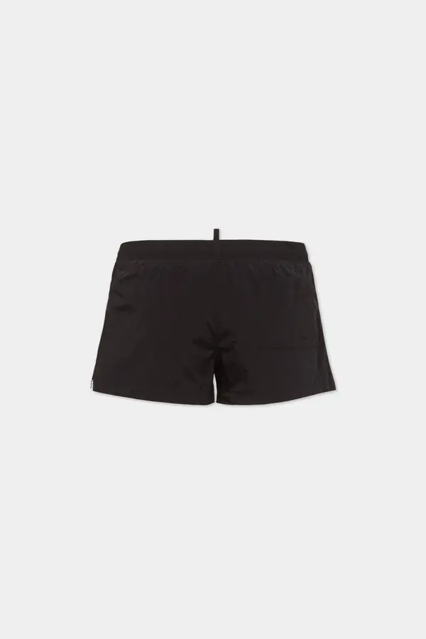 Dsquared2 Logo Midi Swim Boxer - Black