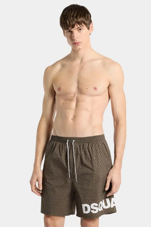 Dsquared2 Swim Boxer - Green