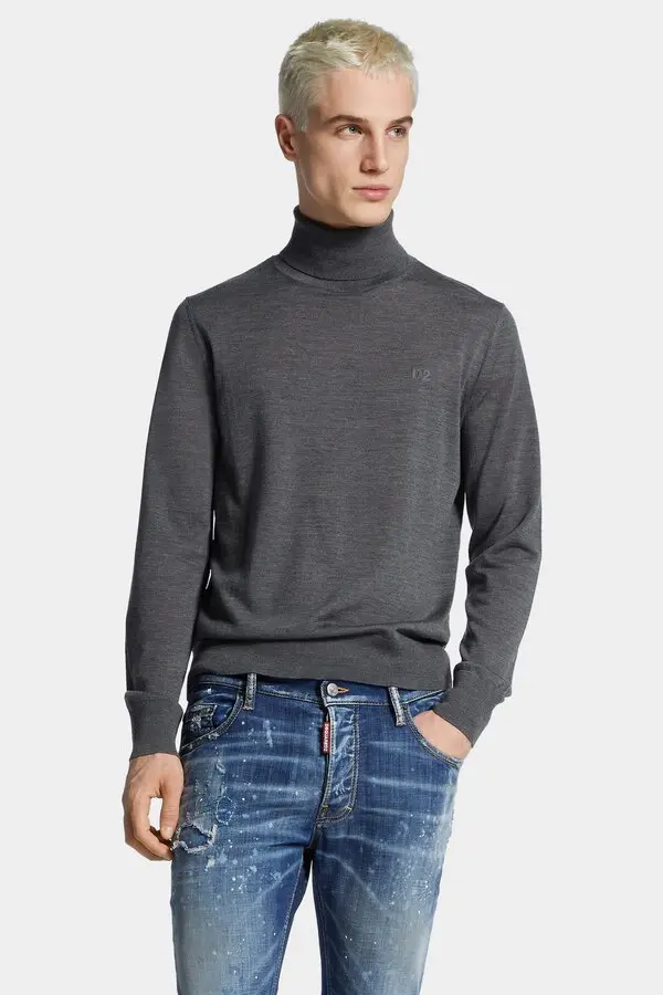 Dsquared2 Wool Turtleneck