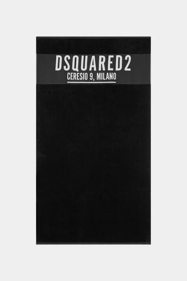 Dsquared2 Ceresio 9 Towel - Black