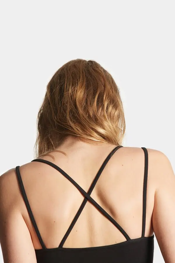 Dsquared2 Icon Tank Top With Criss-cross Straps