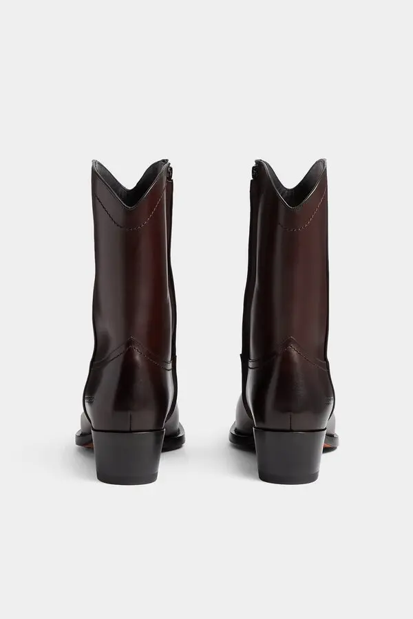 Dsquared2 City Nights Cowboy Boots - Brown