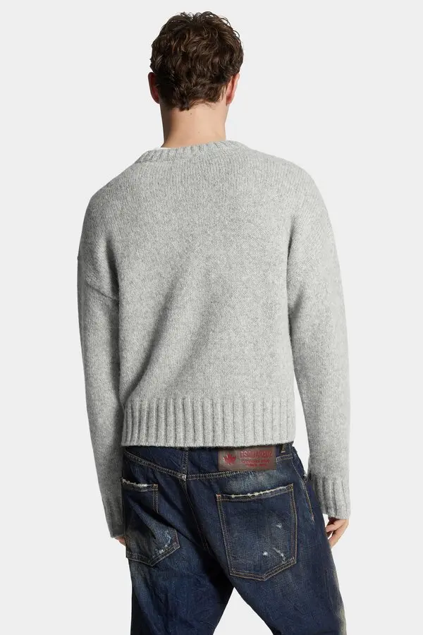 Dsquared2 Chunky Trim Knit Sweater