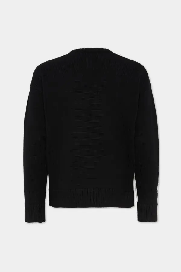 Dsquared2 Fake Stitch Knit Sweater