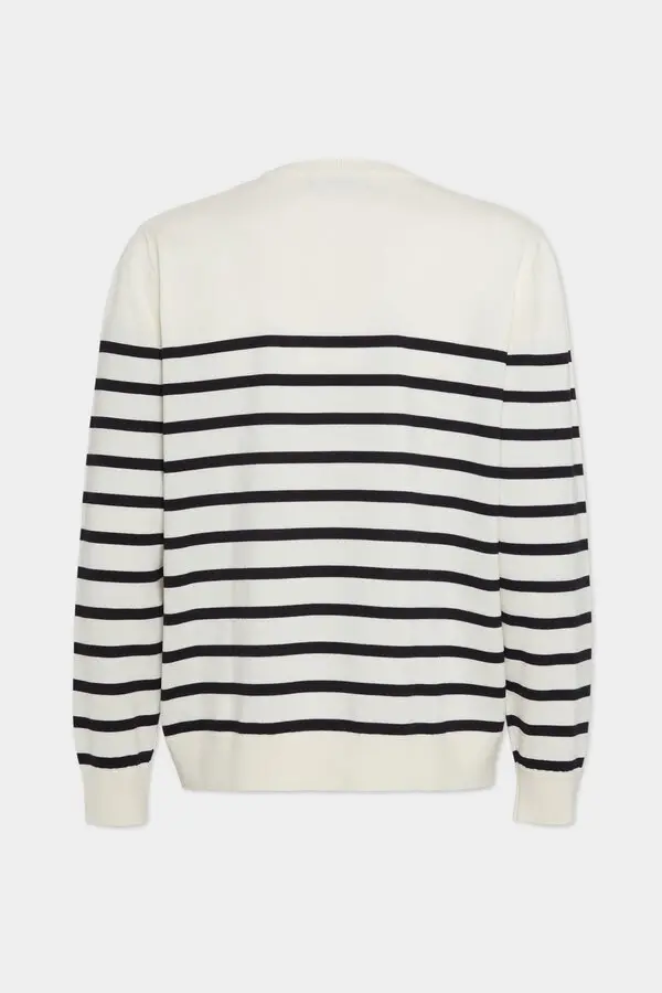 Dsquared2 Striped Knit Sweater