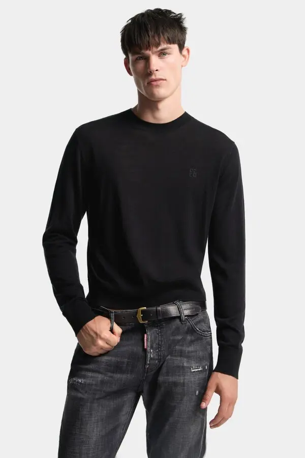Dsquared2 Upside Down Pullover - Black