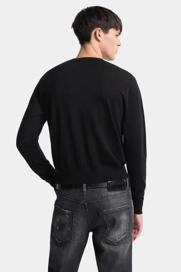 Dsquared2 Upside Down Pullover - Black