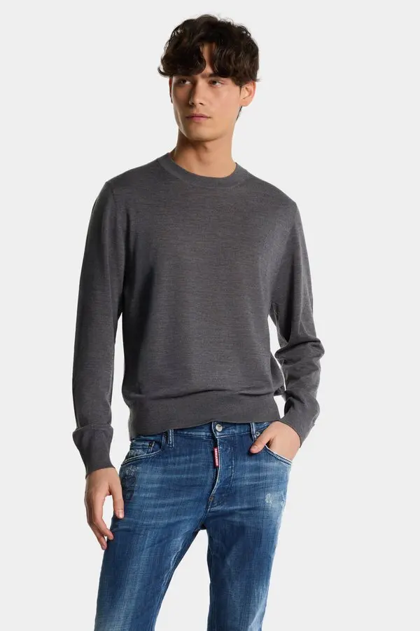 Dsquared2 Upside Down Pullover - Grey