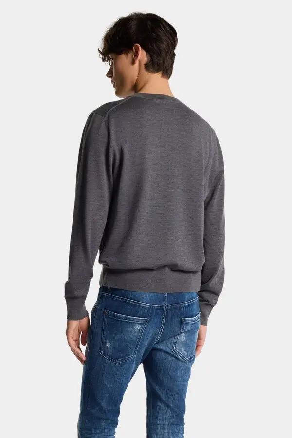 Dsquared2 Upside Down Pullover - Grey
