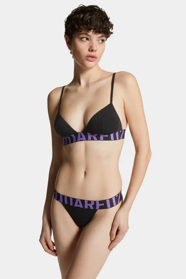 Dsquared2 Logo Triangle Bra