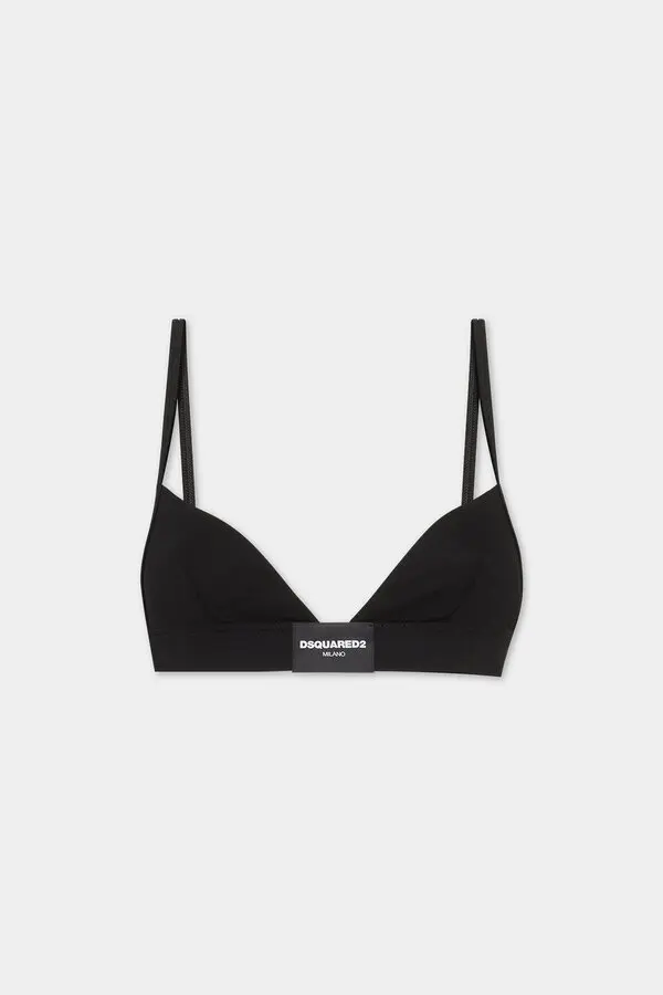 Dsquared2 Heritage Triangle Bra - Black