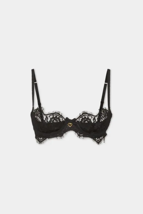 Dsquared2 Nights Padded Balconette Bra - Black