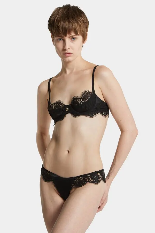 Dsquared2 Nights Padded Balconette Bra - Black