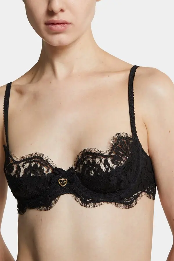 Dsquared2 Nights Padded Balconette Bra - Black