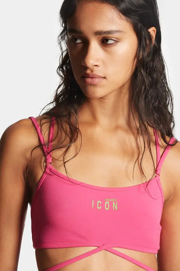 Dsquared2 Icon Bandeau Sport Bra