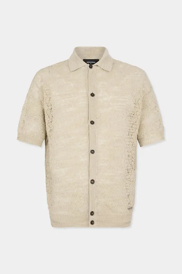 Dsquared2 Openwork Knit Cardigan