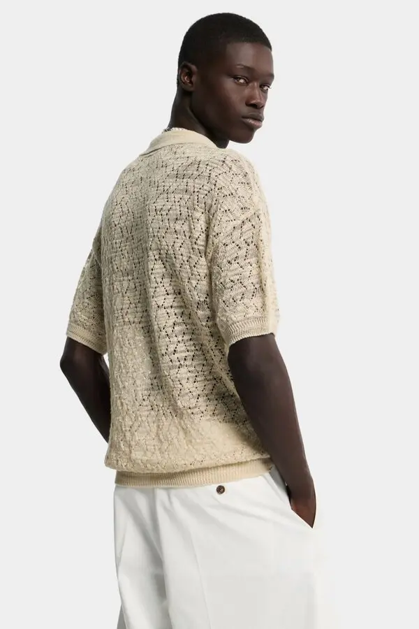 Dsquared2 Openwork Knit Cardigan