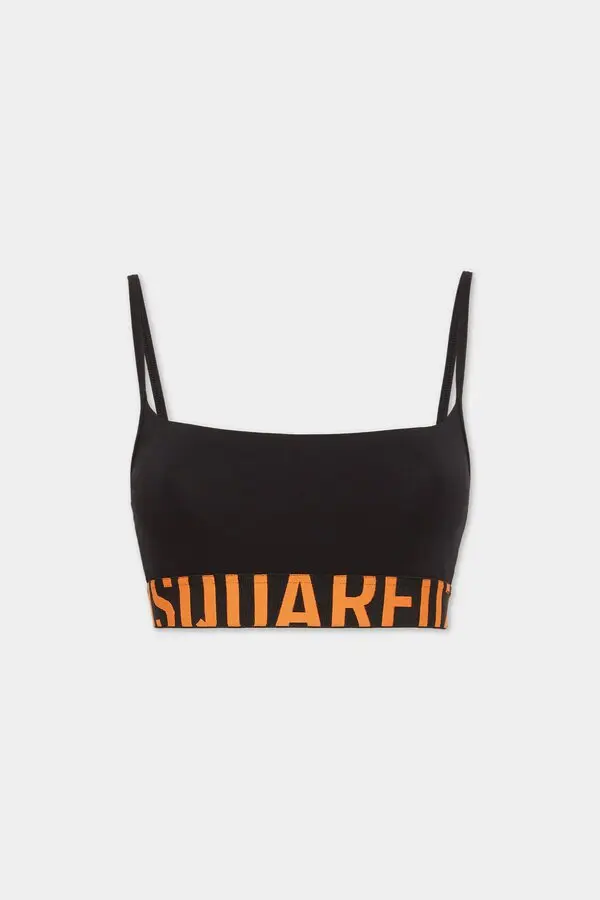 Dsquared2 Logo Bralette - Blue