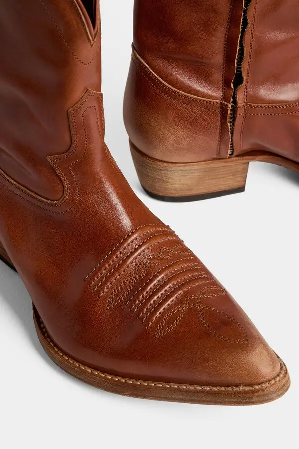 Dsquared2 Vintage Cowboy Boots